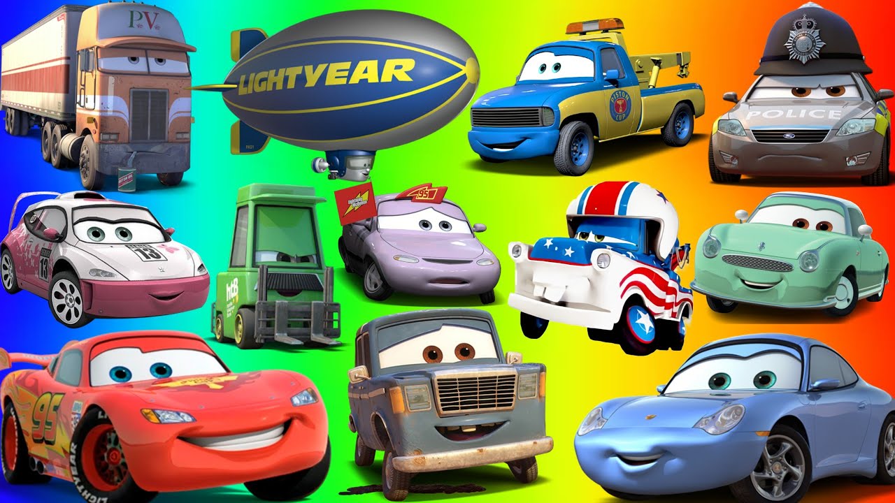 Looking For Disney Pixar Cars Lightning Mcqueen, Doc Hudson, Bobby ...