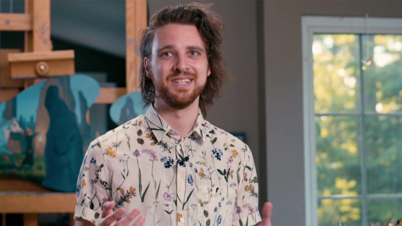 Master Painter Josh Tiessen's Life Story | 100 Huntley Street - YouTube