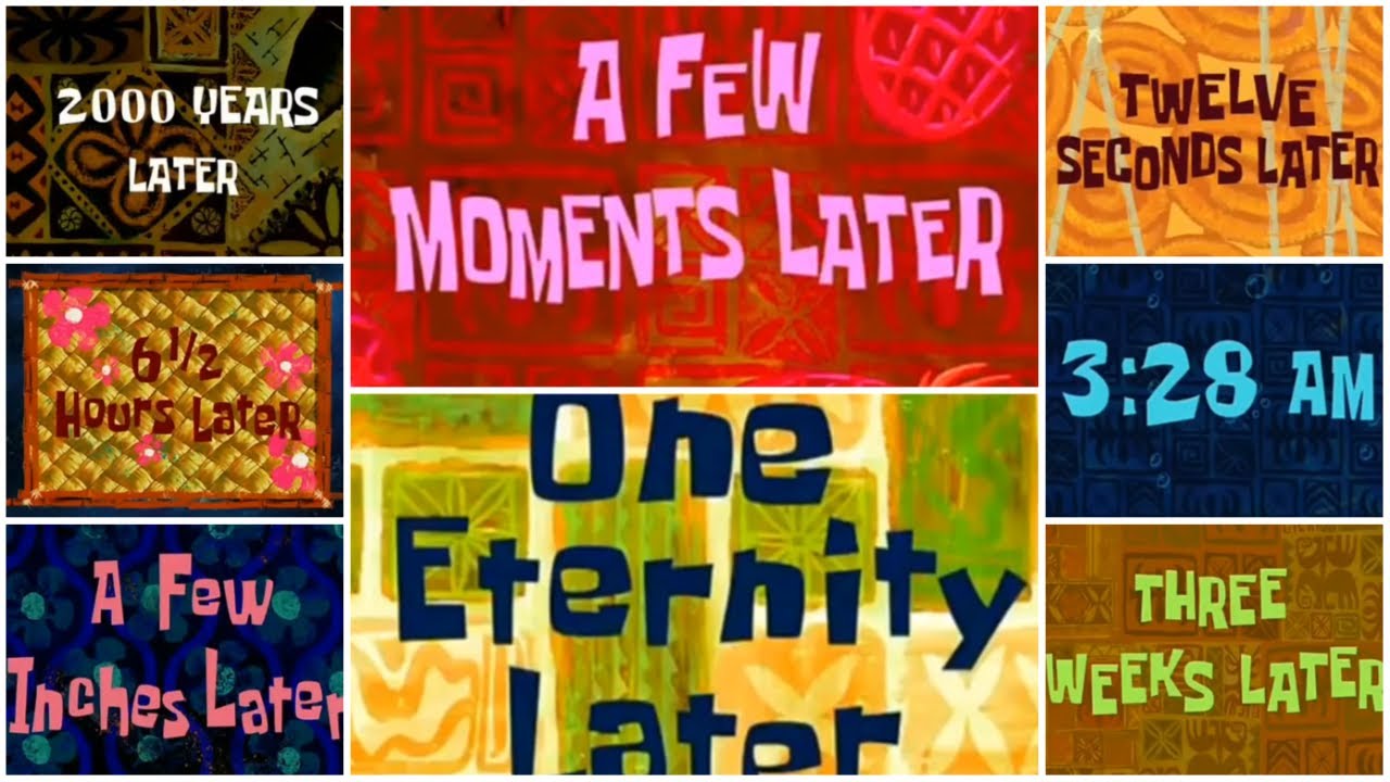 All timecards in Spongebob FULL HD !!!!! FREE DOWNLOAD LINK!!! Google ...