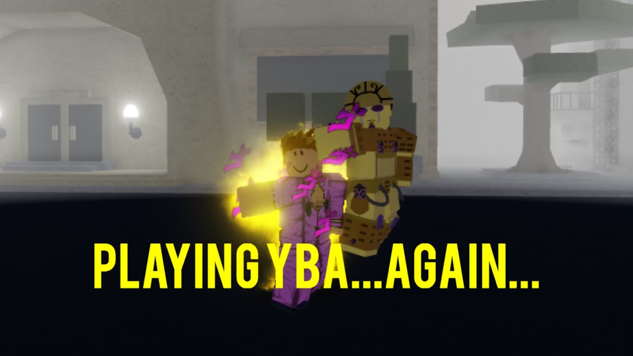 Playing YBA on ROBLOX again! - YouTube