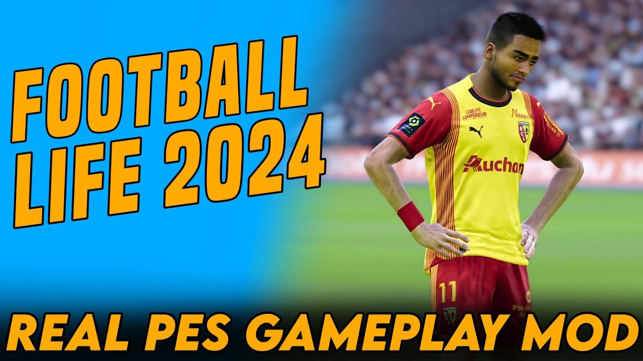 Nouveau Mod de Gameplay INCROYABLE pour Football Life 2024 & PES 2021 ...