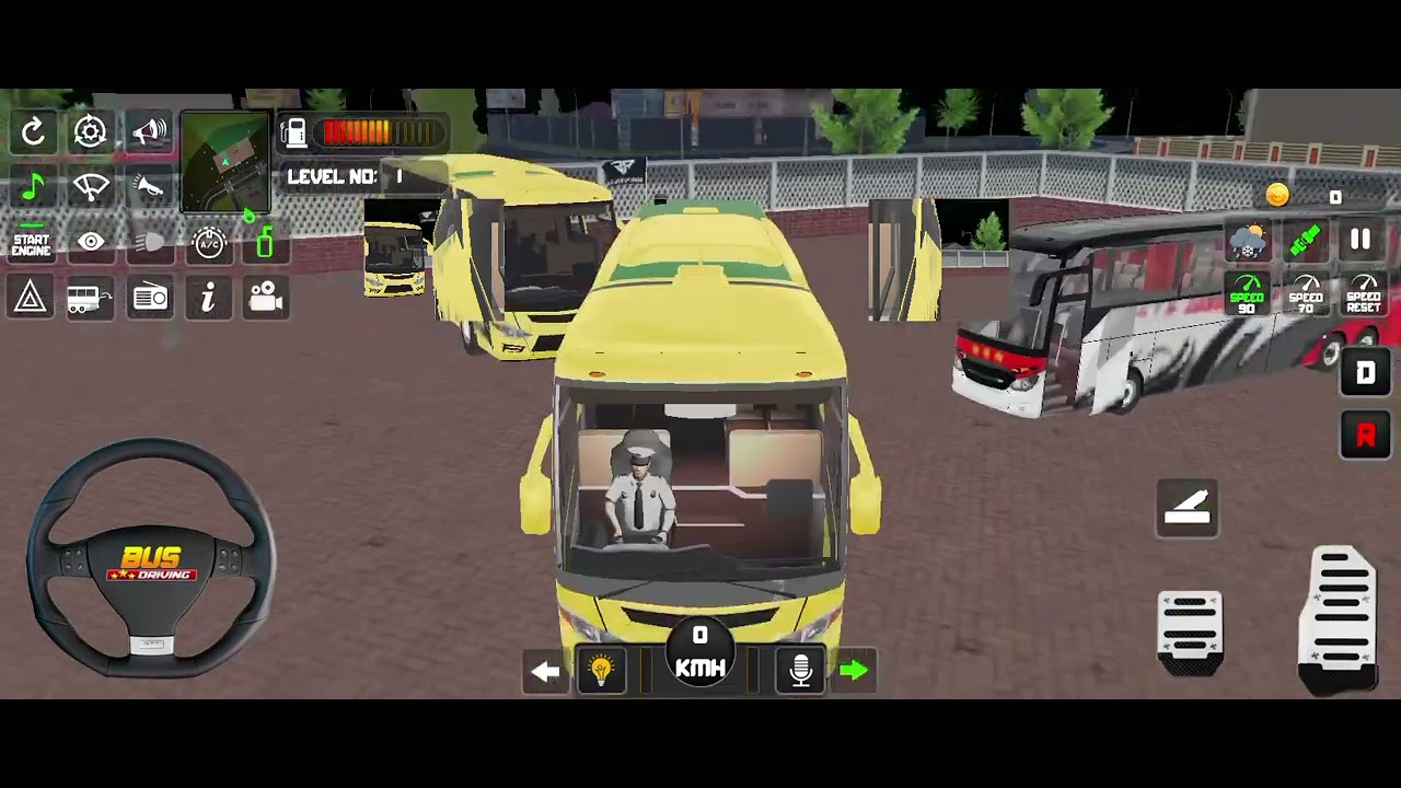 bus 🚌 simulator driving game 🎮 / Azam op azam ⭐😜 - YouTube