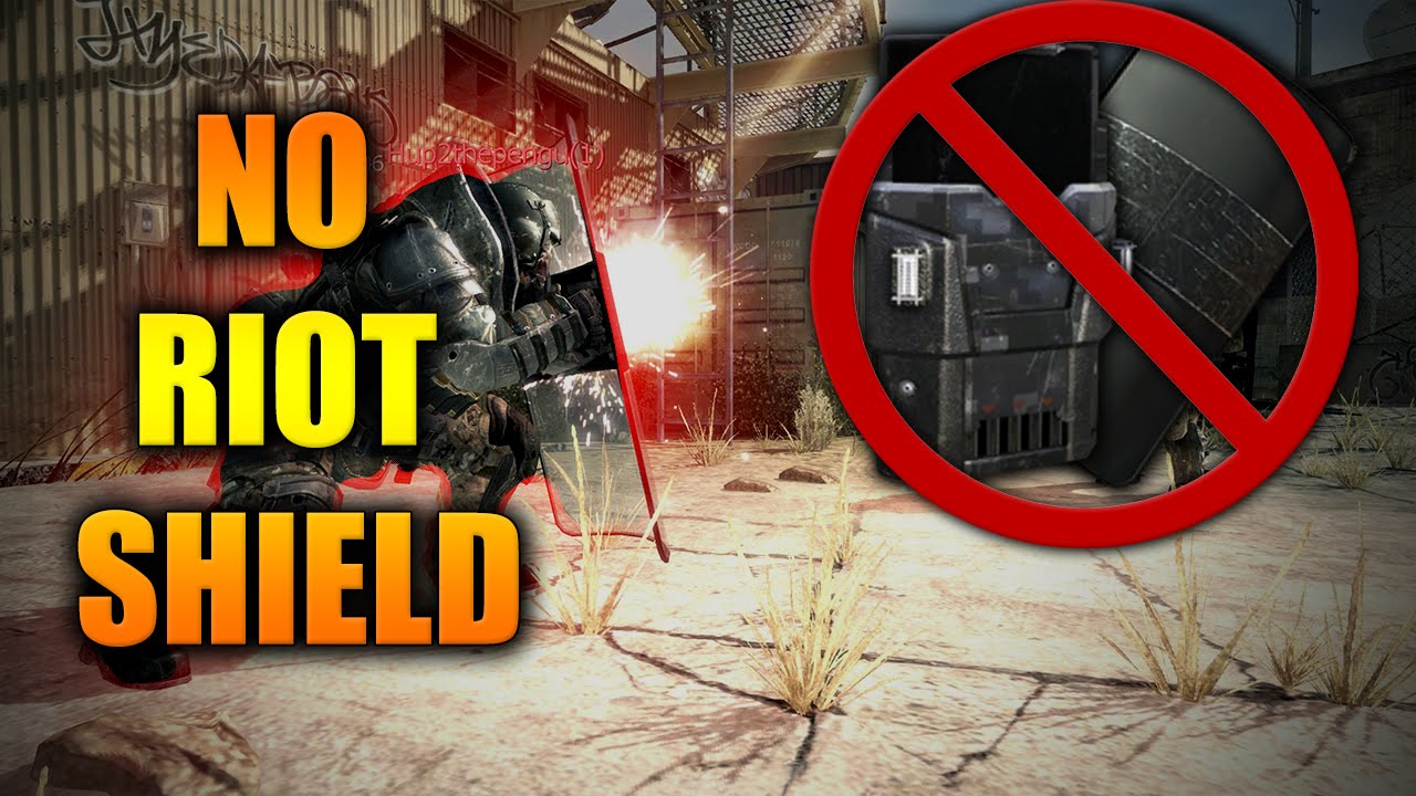 NO RIOT SHIELDS IN MULTIPLAYER FOR BO3! - YouTube