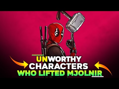 Unworthy characters who lifted mjolnir🔥 | Episode 1 | Marvel Comics ...
