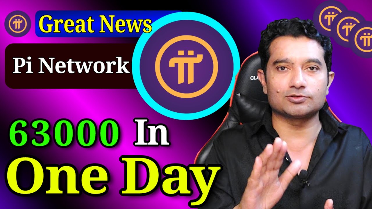 PI NETWORK New Update: 63000 New Wallets in a Day || Pi Coin Price ...