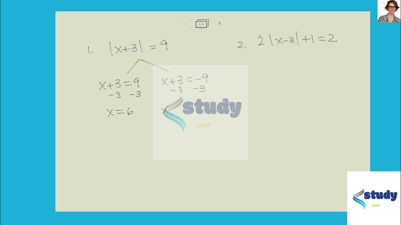 [Math] Solve the equations below and express the answer using set ...