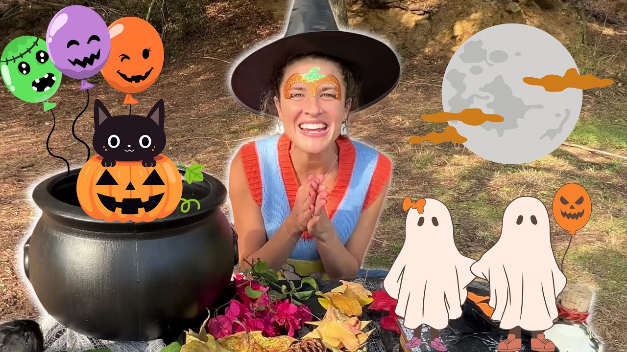 Fun Halloween Outdoor Adventure with Birdie! 👻🎃 | Play and Educational ...