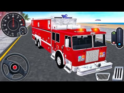 🔴Fire Truck Games lovers ! real fireman 🚒 The best fire fighting game ...