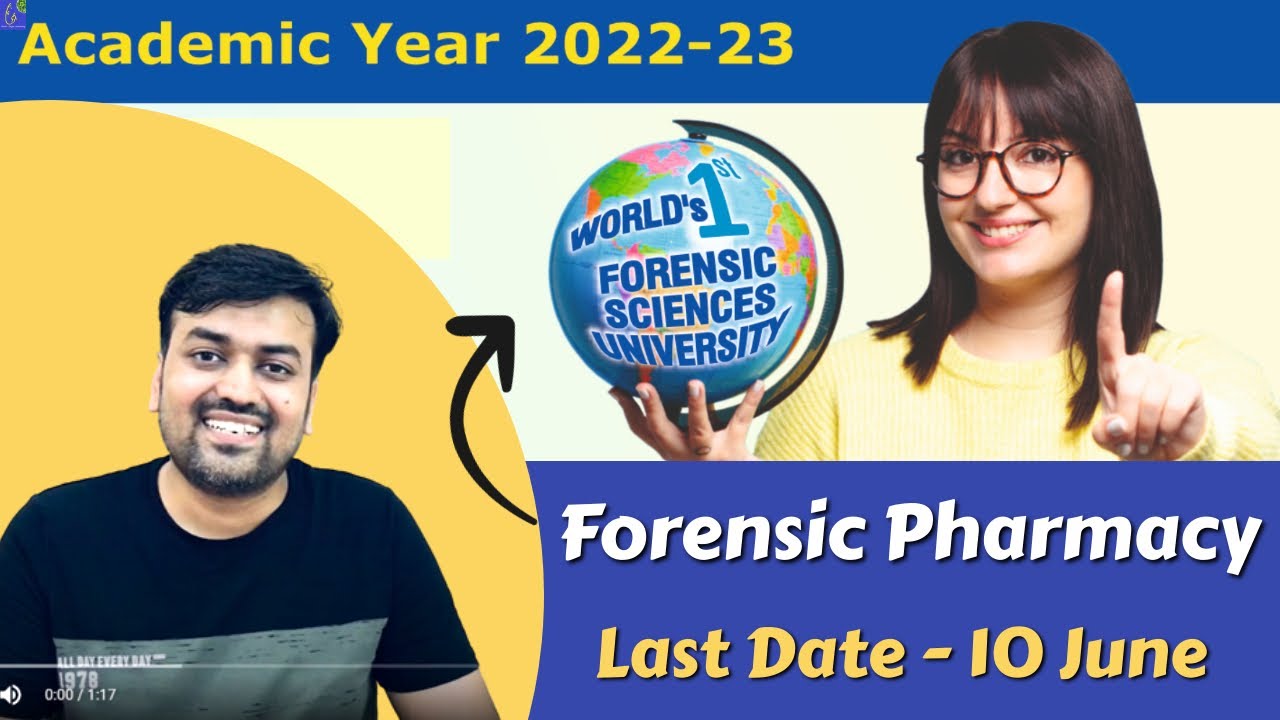 Forensic Pharmacy | The world’s first Forensic Science University ...