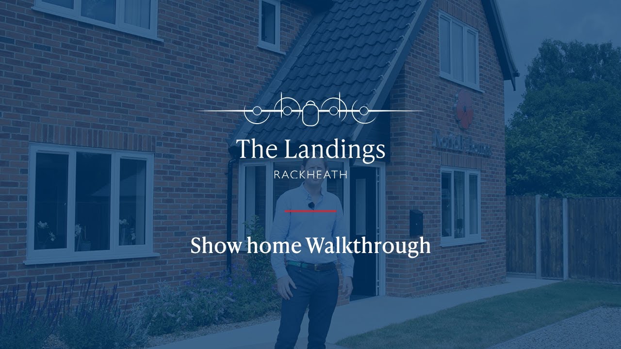 Norfolk Homes - 'The Landings' at Rackheath Walkthrough - YouTube