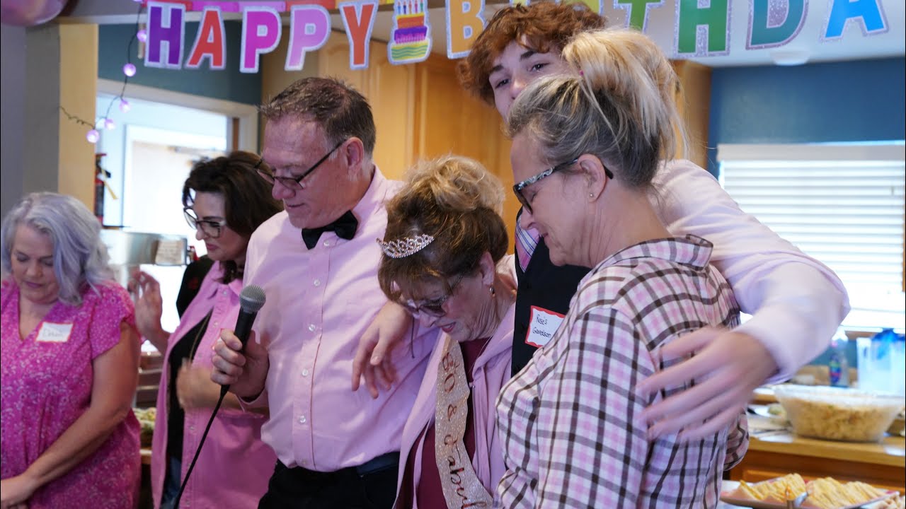Rose Davis's 80th Birthday SURPRISE, January 20, 2024 - YouTube