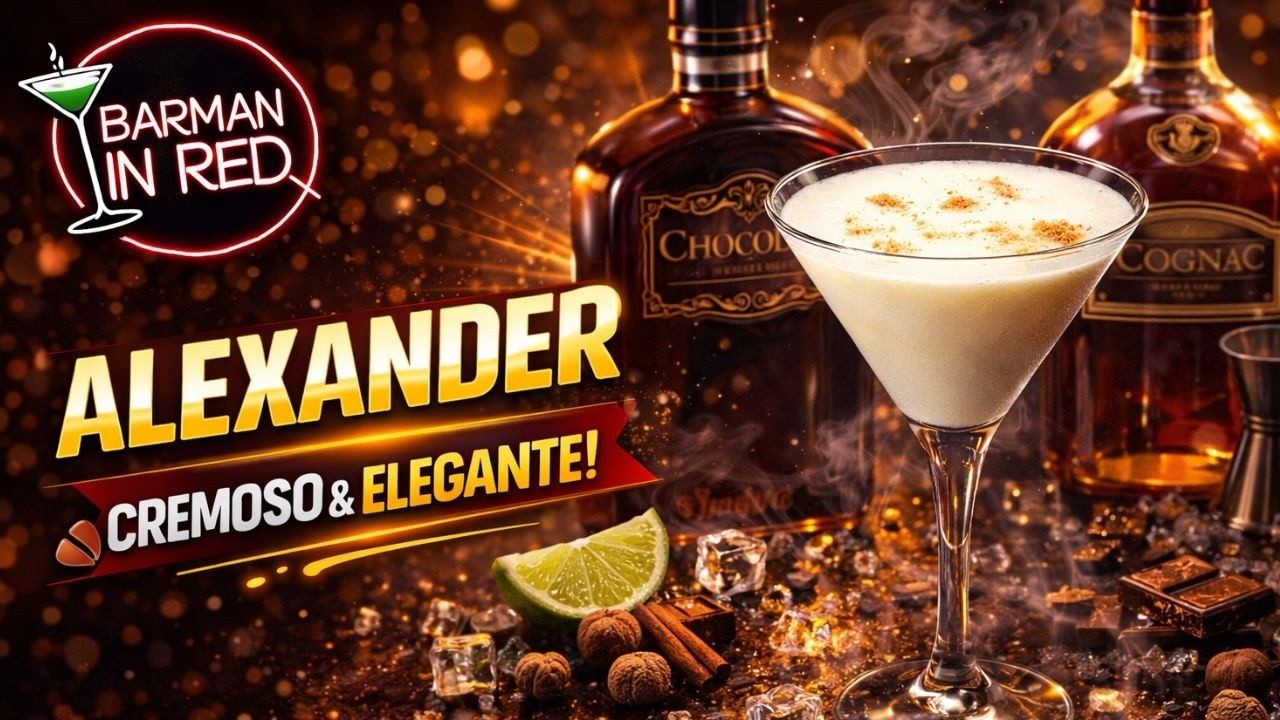Cómo hacer el clásico cocktail ALEXANDER - YouTube