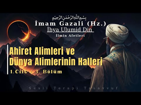 Dünya ve Ahiret Alimleri | İmam Gazali Hz | İhya Ulumid Din 1. Cilt | Sesli Kitap