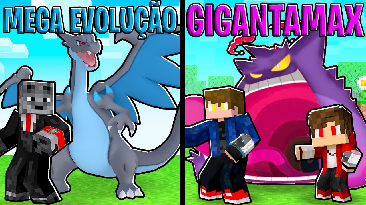 ESCOLHA seu POKEMON INICIAL com MEGA EVOLUÇÃO vs GIGANTAMAX no ...