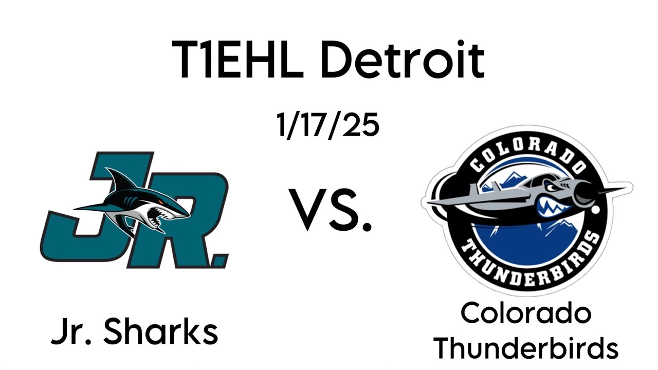 SJ Jr. Sharks 15AAA vs. Colorado Thunderbirds (restarted) - YouTube