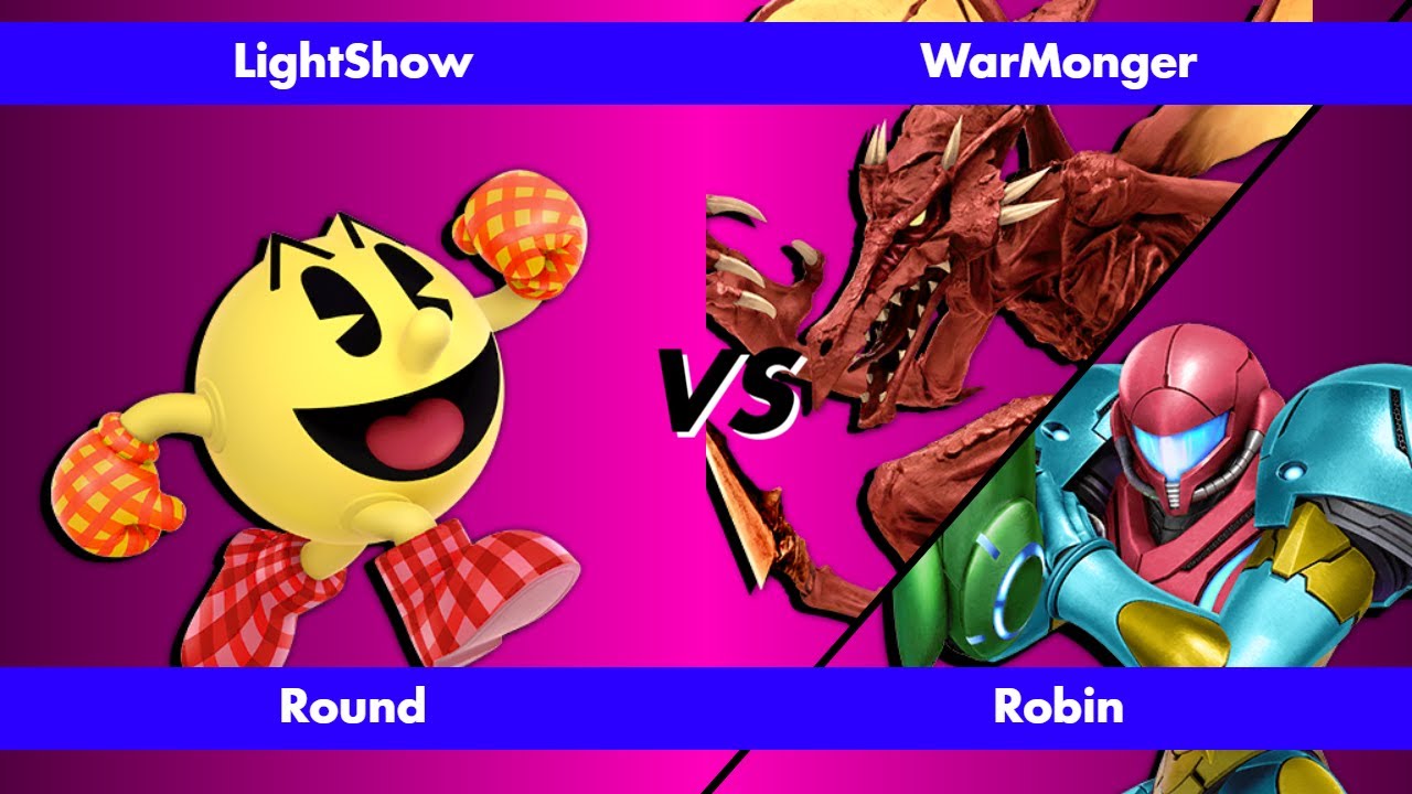 LightShow (Pac-Man) VS. WarMonger (Ridley, Samus) - Round Robin - The ...