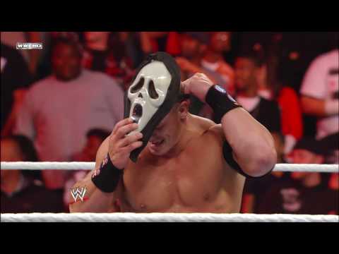 A horror movie icon attacks John Cena: Raw, Oct. 31, 2011