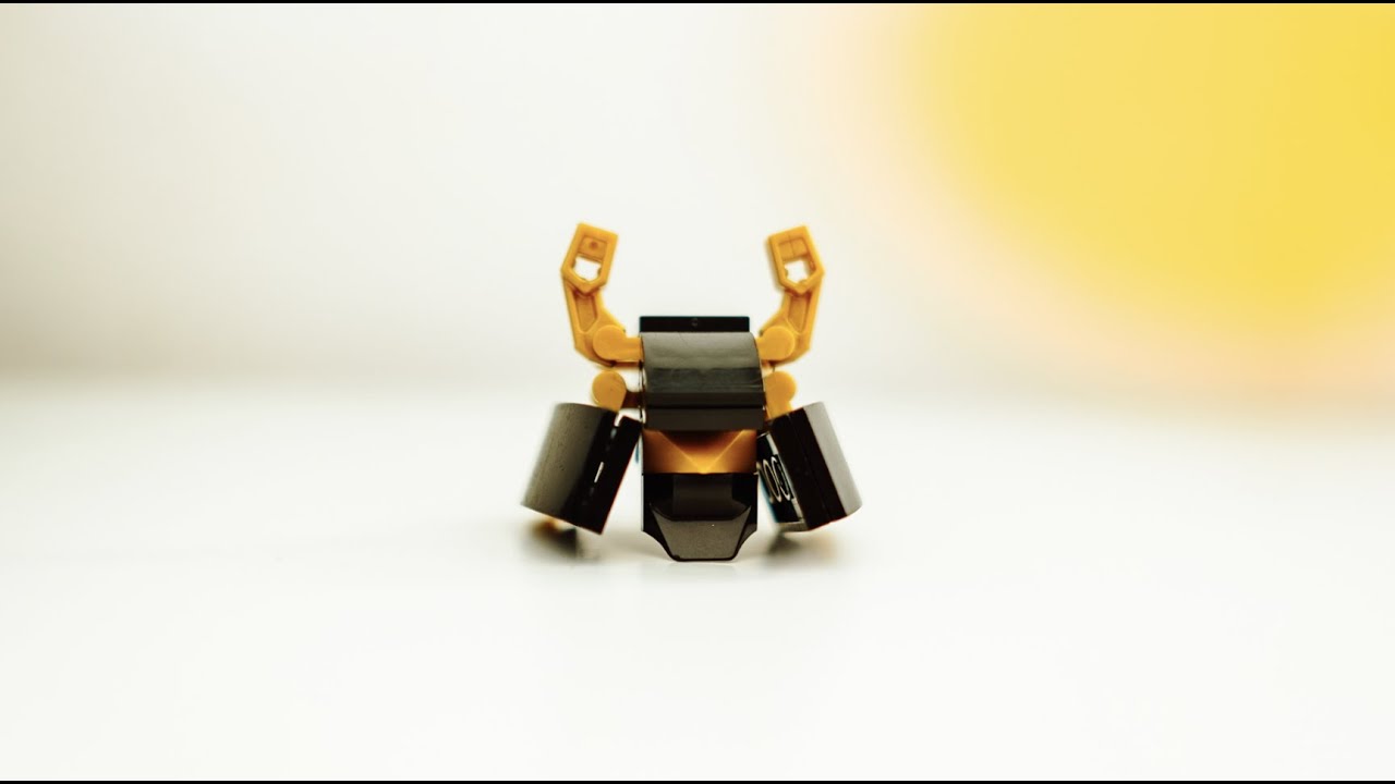 Let's Build A Lego Samurai Mech Head - YouTube
