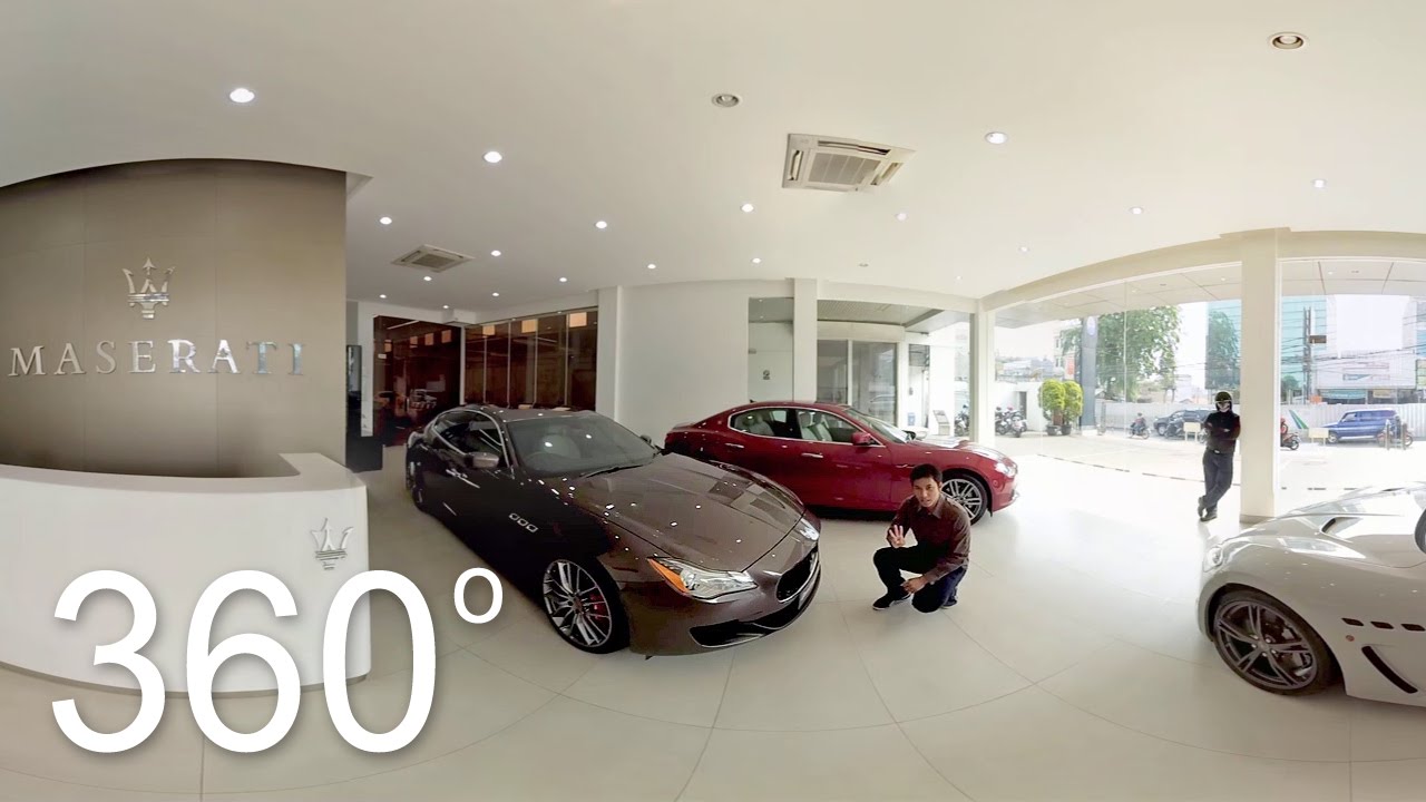 360° Virtual Reality Maserati Quattroporte GTS Review Indonesia - YouTube