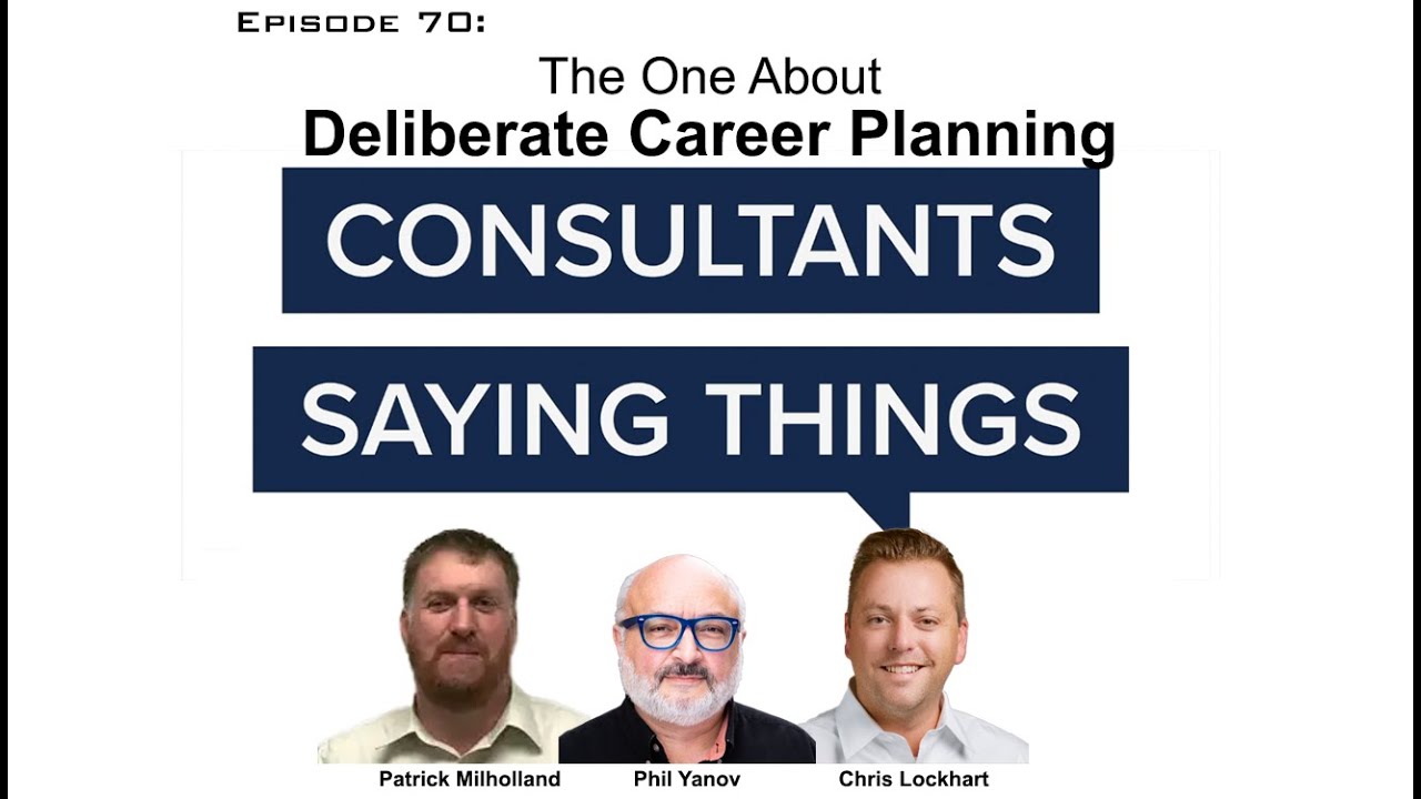 The One About Deliberate Career Planning - YouTube