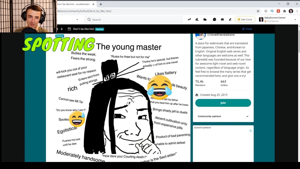 /rMartialMemes - LIGHT MODE LIFE - Spotting the Young Master - #2 - YouTube