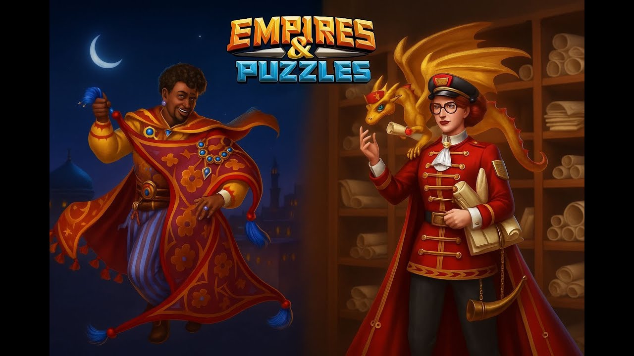NEUE Magier | Lando und Nadezhda | Empires and Puzzles German - YouTube