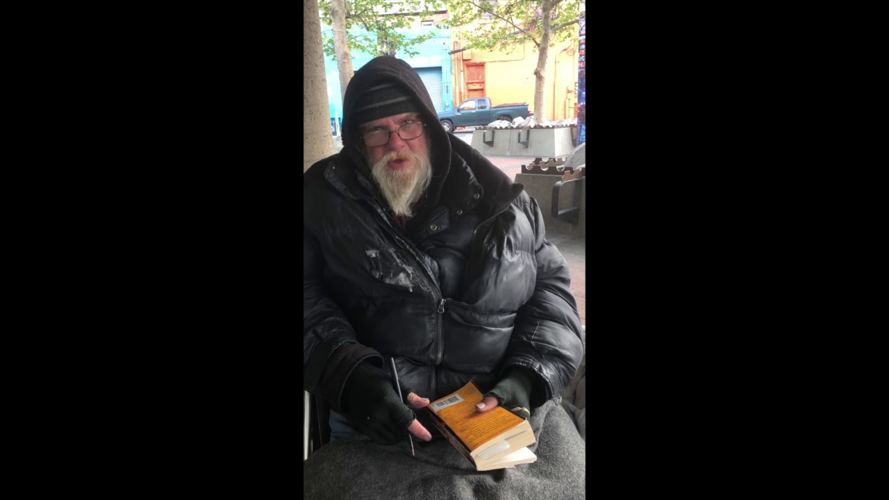 Interviewing homeless people - YouTube