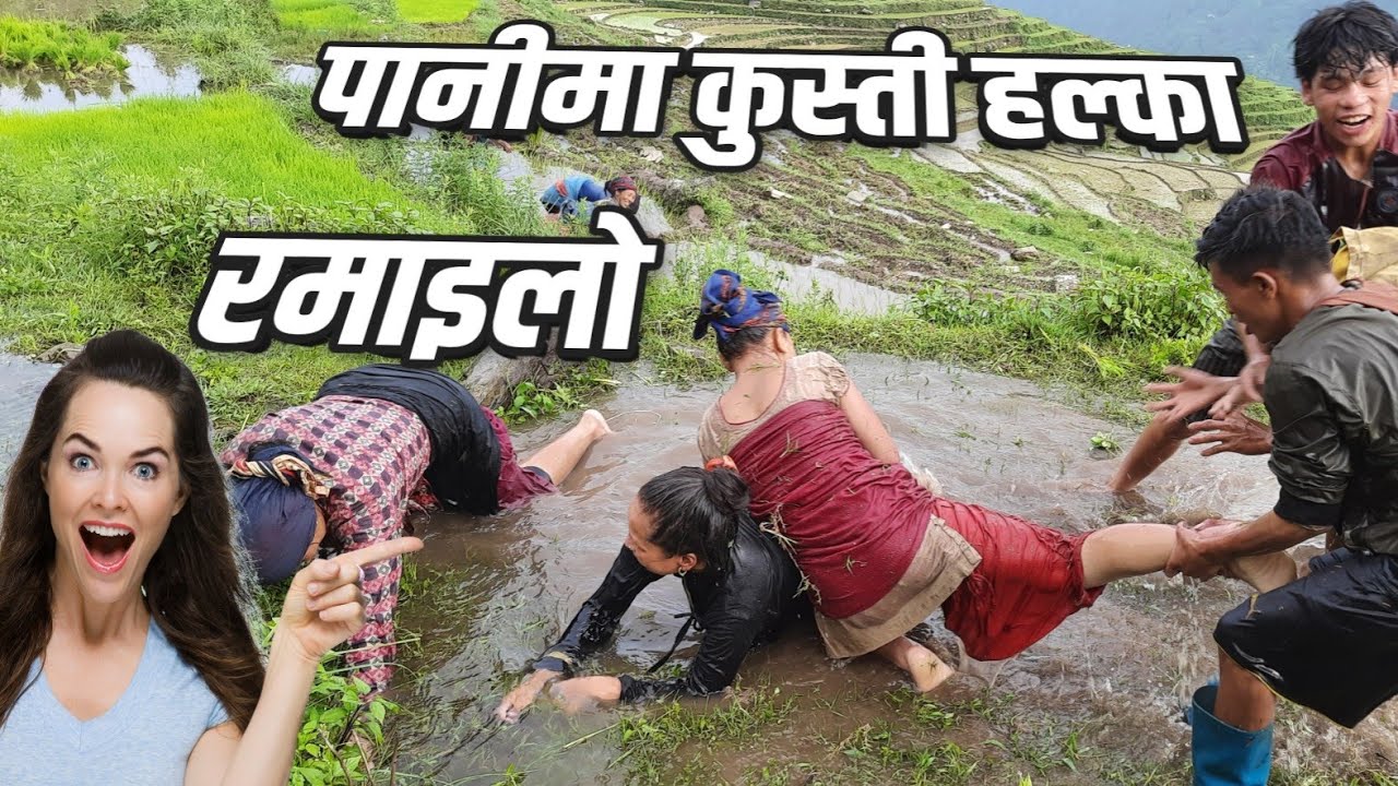 Village Water wrestling boy vs girl|| wrestling || - YouTube
