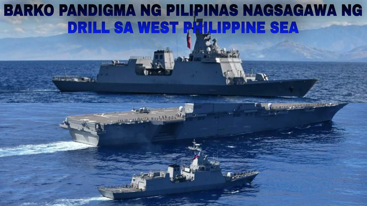 ACTUAL FOOTAGE! BARKONG PANDIGMA NG PILIPINAS NAGSAGAWA NG DRILL SA ...