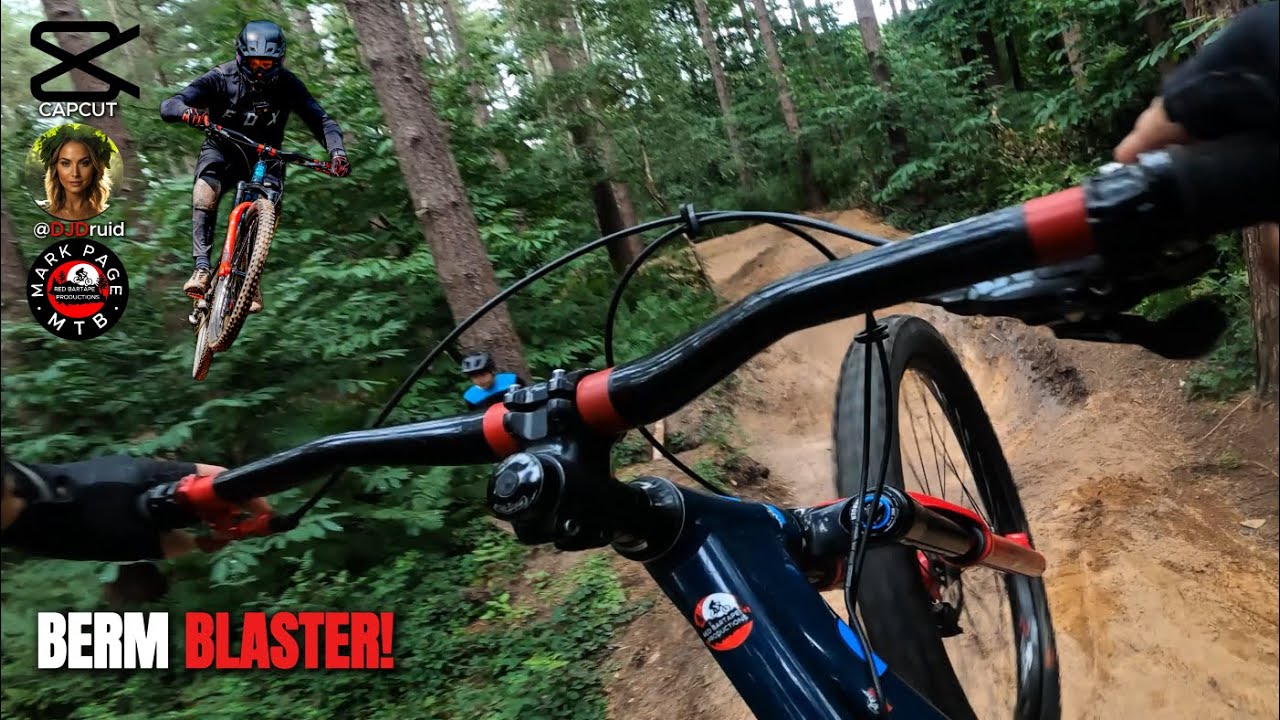 Berm Blaster! A Fast-Paced MTB Ride on Undisclosed Trails - YouTube