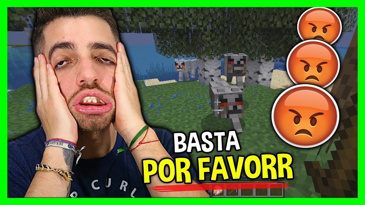 MI PRIMERA VEZ JUGANDO AL MINECRAFT 😡 - YouTube