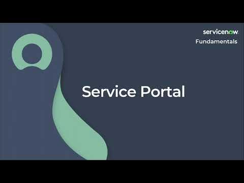[025] Service Portal | ServiceNow Fundamentals (ServiceNow CSA Exam ...