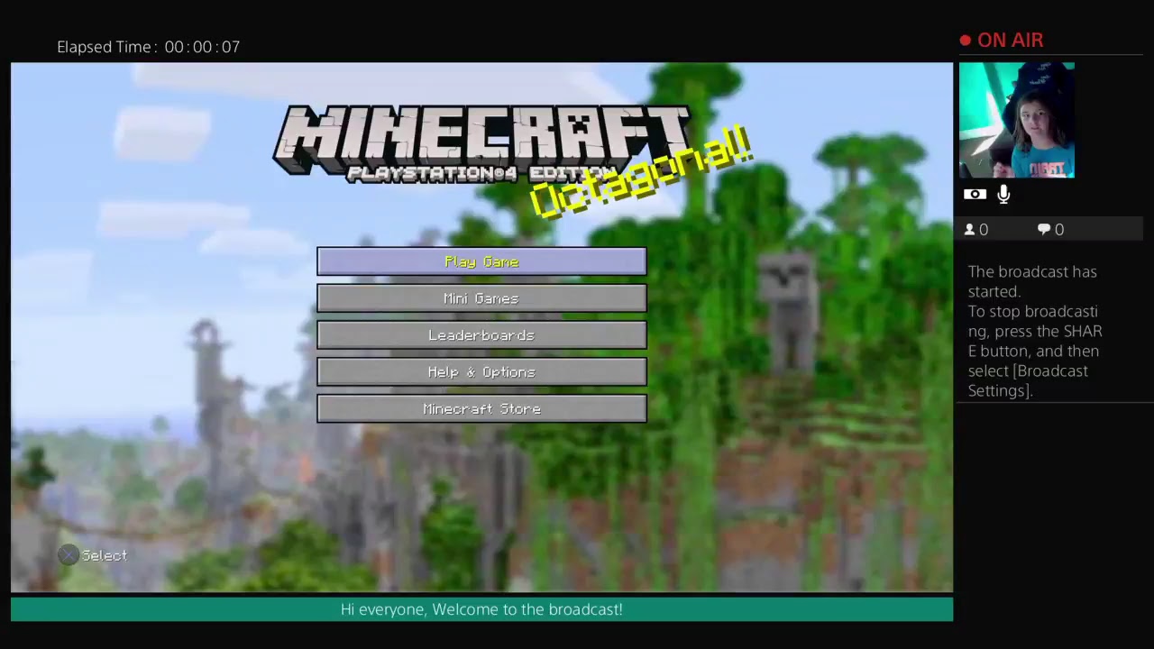 Karaoke in minecraft - YouTube