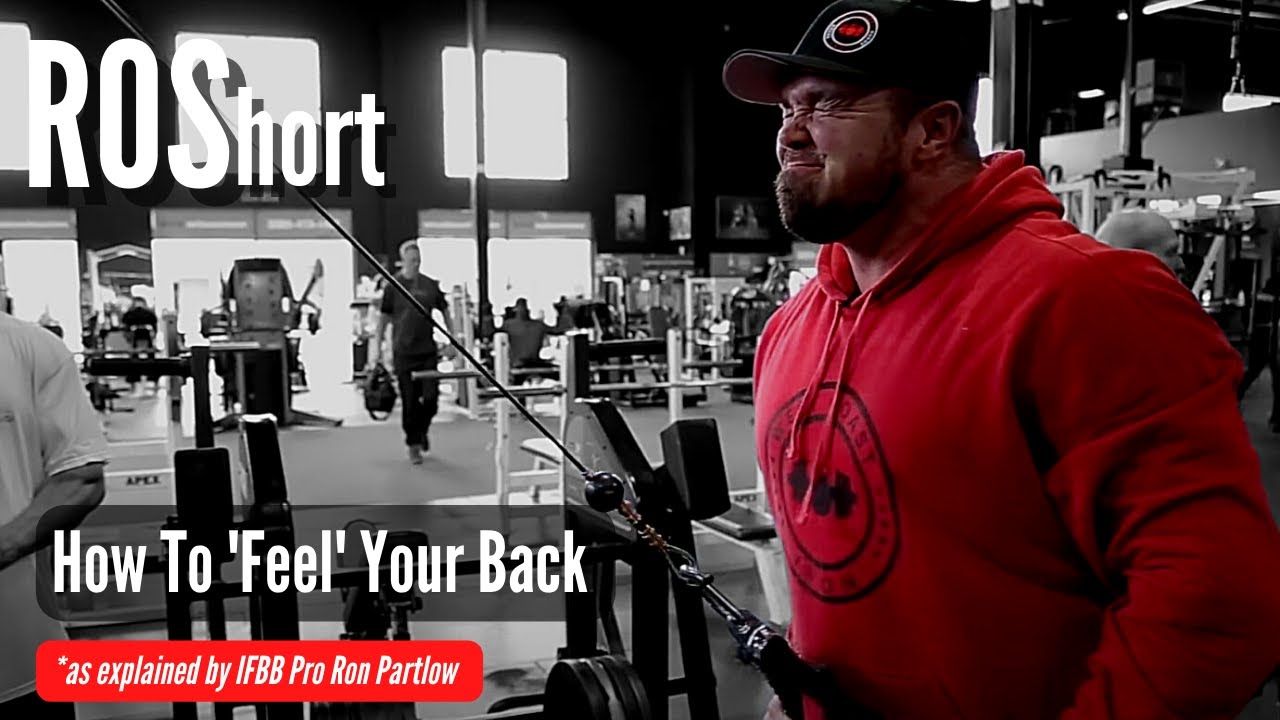 Ron Partlow | How to 'Feel' Your Back - YouTube