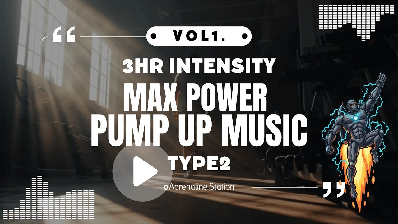 MAX POWER PUMP UP MUSIC 3 Hours | เพลงยิม 2025 / INTENSITY Vol.1 Type 2 ...
