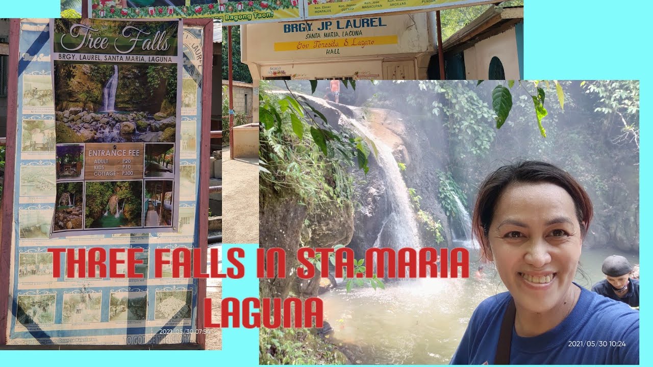 three falls in Sta .Maria Laguna, Part1 #three falls #Sta.mariaLaguna ...