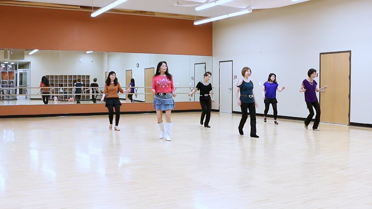 Stomp Down - Line Dance (Dance & Teach) - YouTube