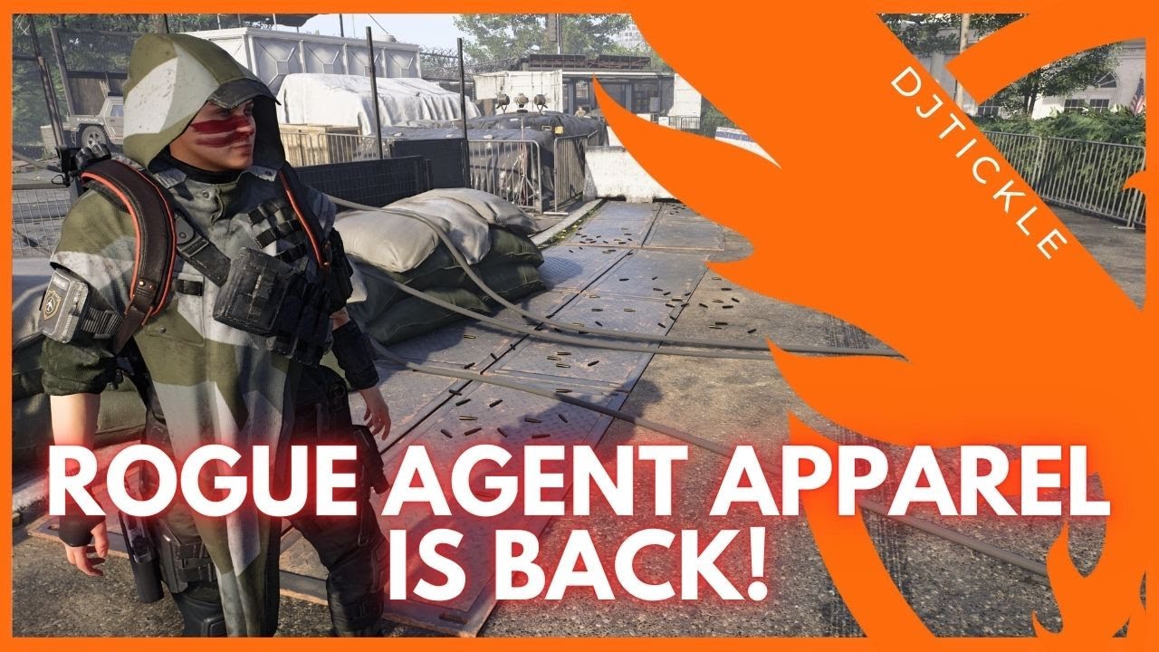 ROGUE AGENT APPAREL IS BACK! #thedivision2 - YouTube