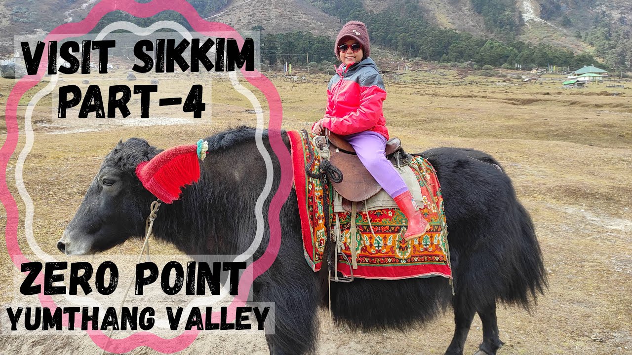 Vacation in Sikkim-North East|Part-4|Zero Point|Yumthang Valley ...