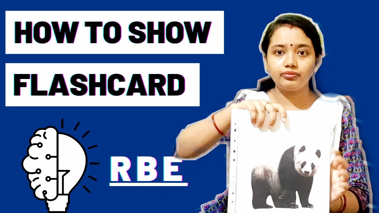 How to show flashcard | how to teach child at home | Right brain ...