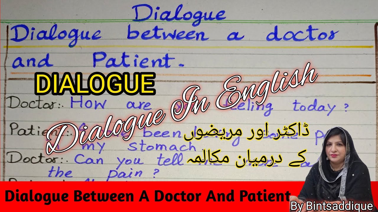 Dialogue Between A Doctor And Patient | Easy English Dialogue Between A ...