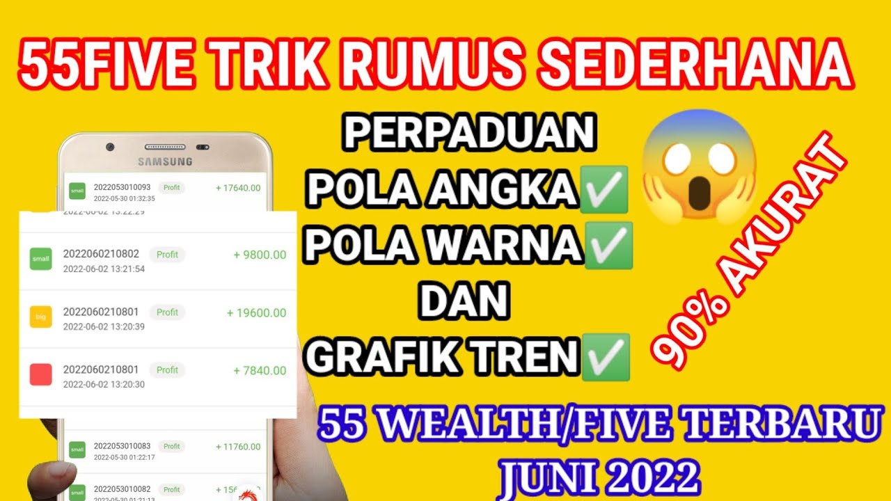 Rumus Pola warna dan Pola angka 55 five Juni 2022 | trik rumus wingo ...