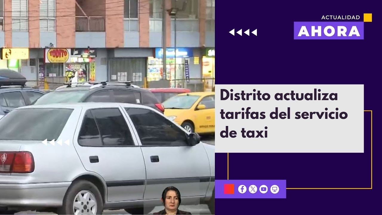 Aumentan las tarifas de servicio de taxi en Bogotá | AHORA | 21/02/2024 ...