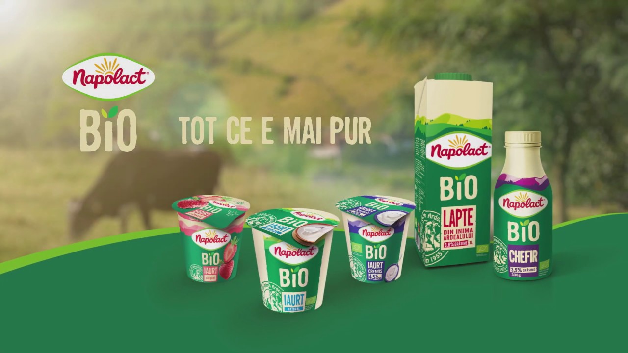 Napolact BIO. Tot ce e mai Pur. - YouTube
