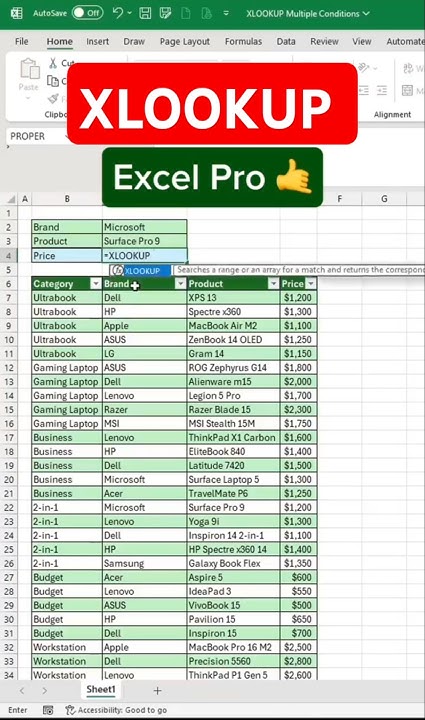 How To Use Xlookup In Excel ll Advance Excel ll Hind Technical Guru #shorts #workplacelearning ...