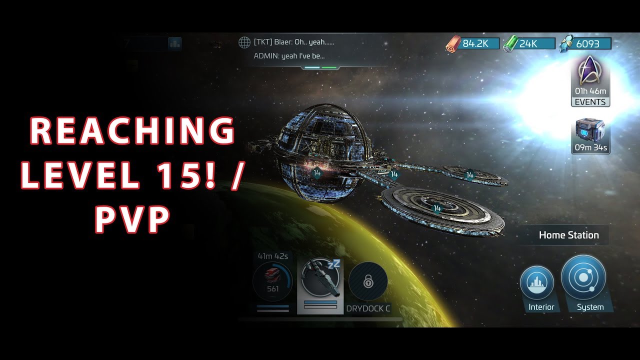 [BETA] Star Trek Fleet Command - Reaching Level 15 / PVP - YouTube