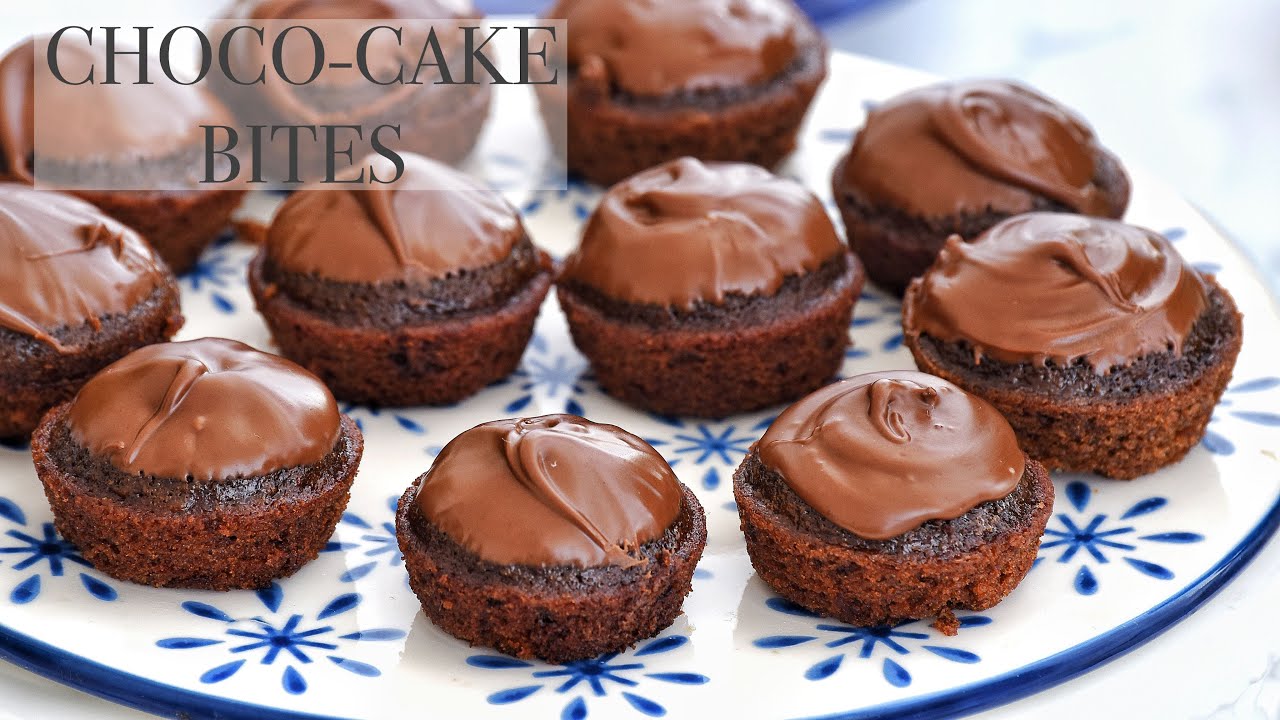 Choco-Cake Bites - Kids will love this bite sized treat - YouTube