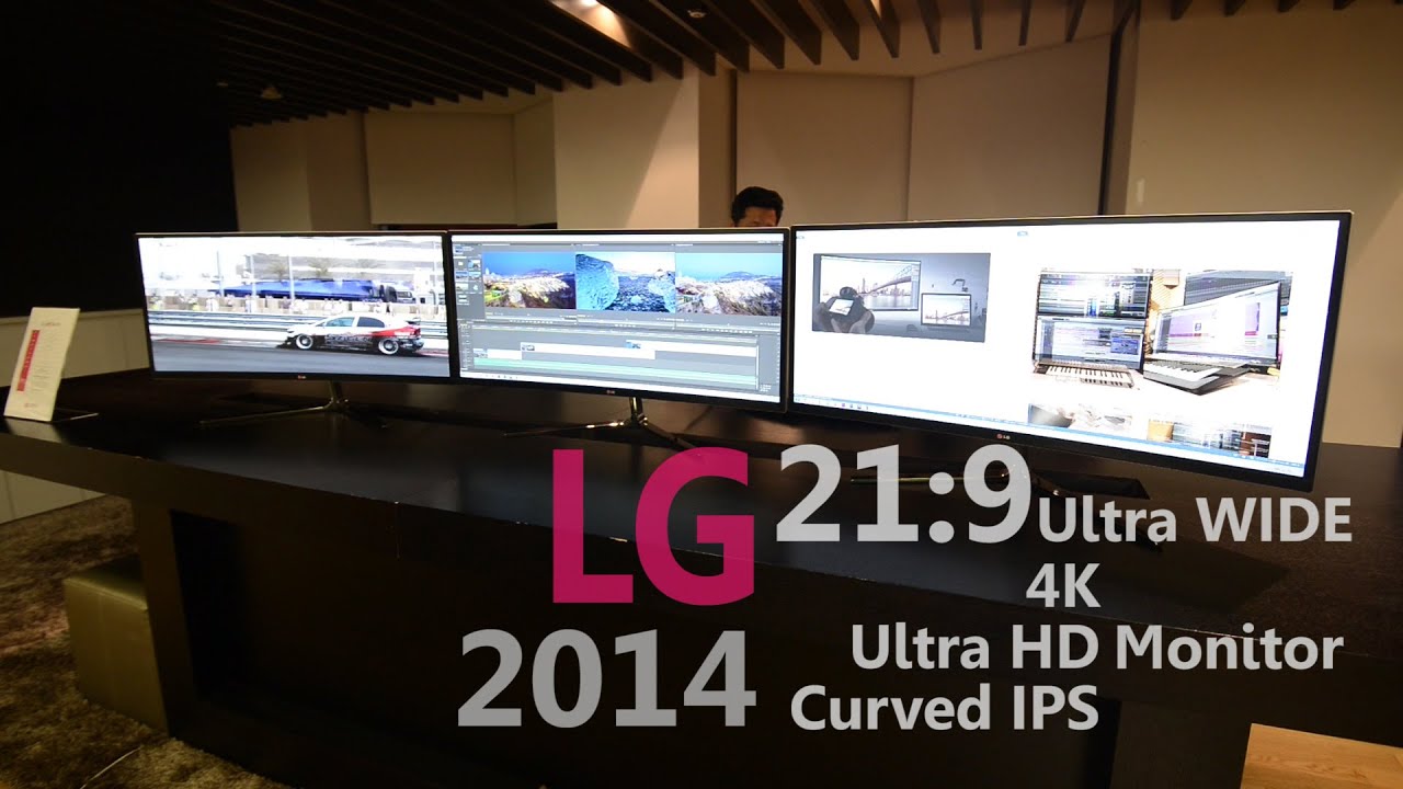 2014 LG 21:9 Ultra HD 4K Monitor - YouTube