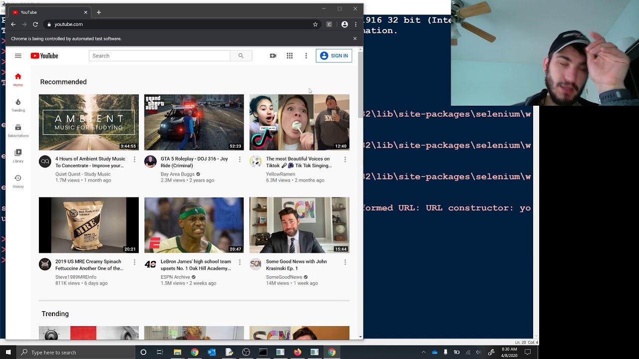 Opening a Web Browser - YouTube