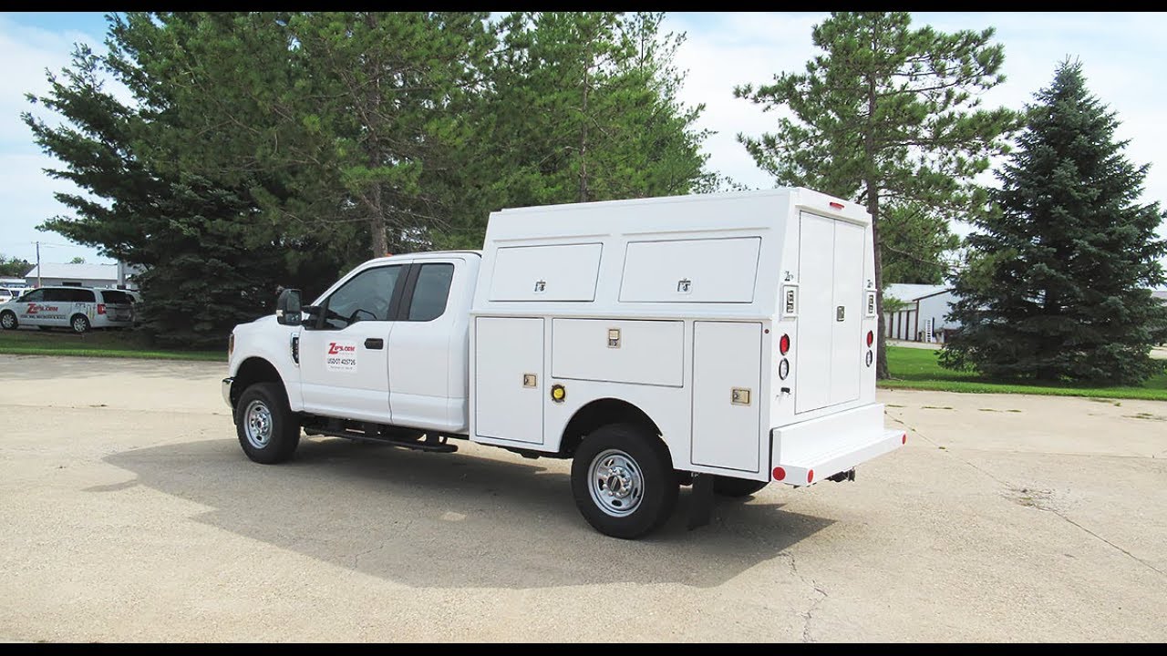 *SOLD*16497 - 2019 Warner Select II Service Body, Ford F250SDEC 4X4 ...